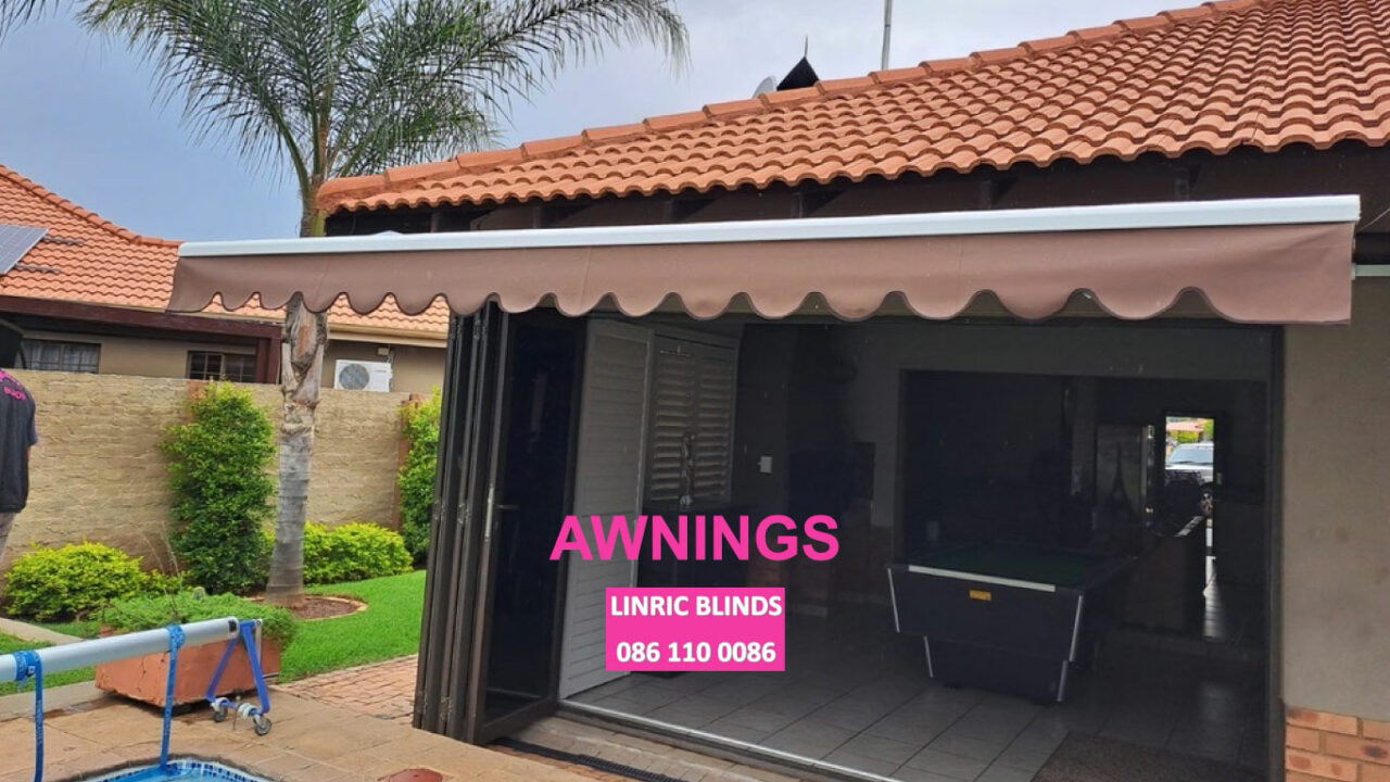 Our Awnings! Perfect for Sunny Rustenburg Days! - Linric Blinds